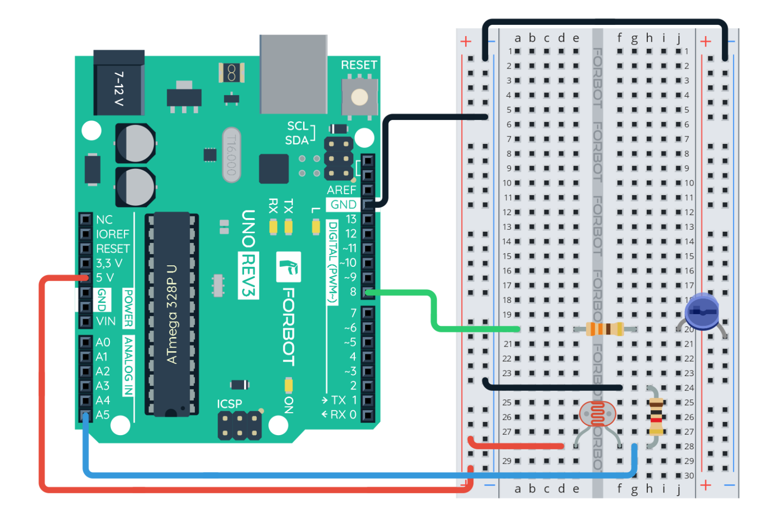 Arduino-Kurs - #4 - ADC-Wandler - FORBOT