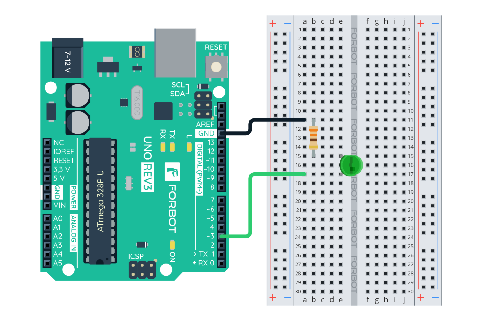 Arduino Kurs - #5 - PWM, Servomotoren, Bibliotheken - FORBOT