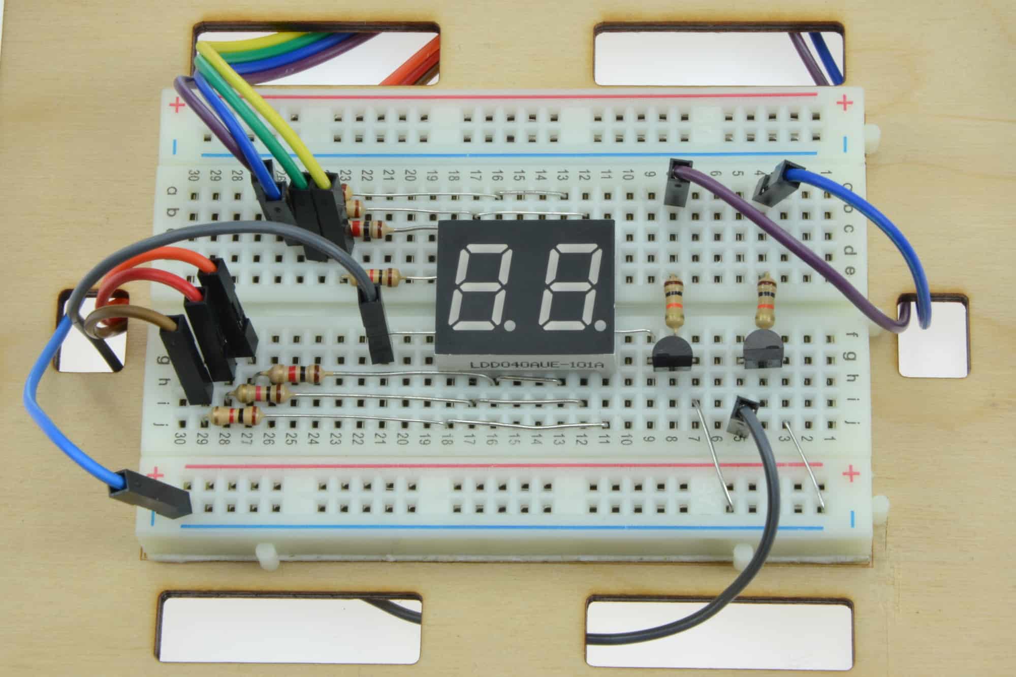 Arduino Kurs Stufe Ii 6 7 Segment Anzeigen Forbot
