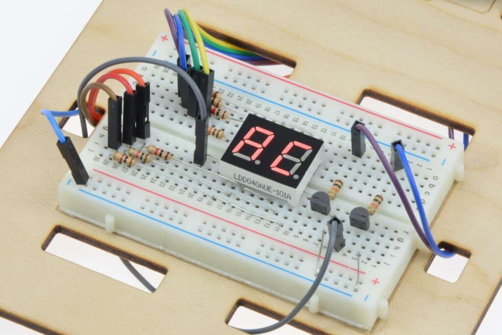 Arduino Kurs Stufe Ii 6 7 Segment Anzeigen Forbot
