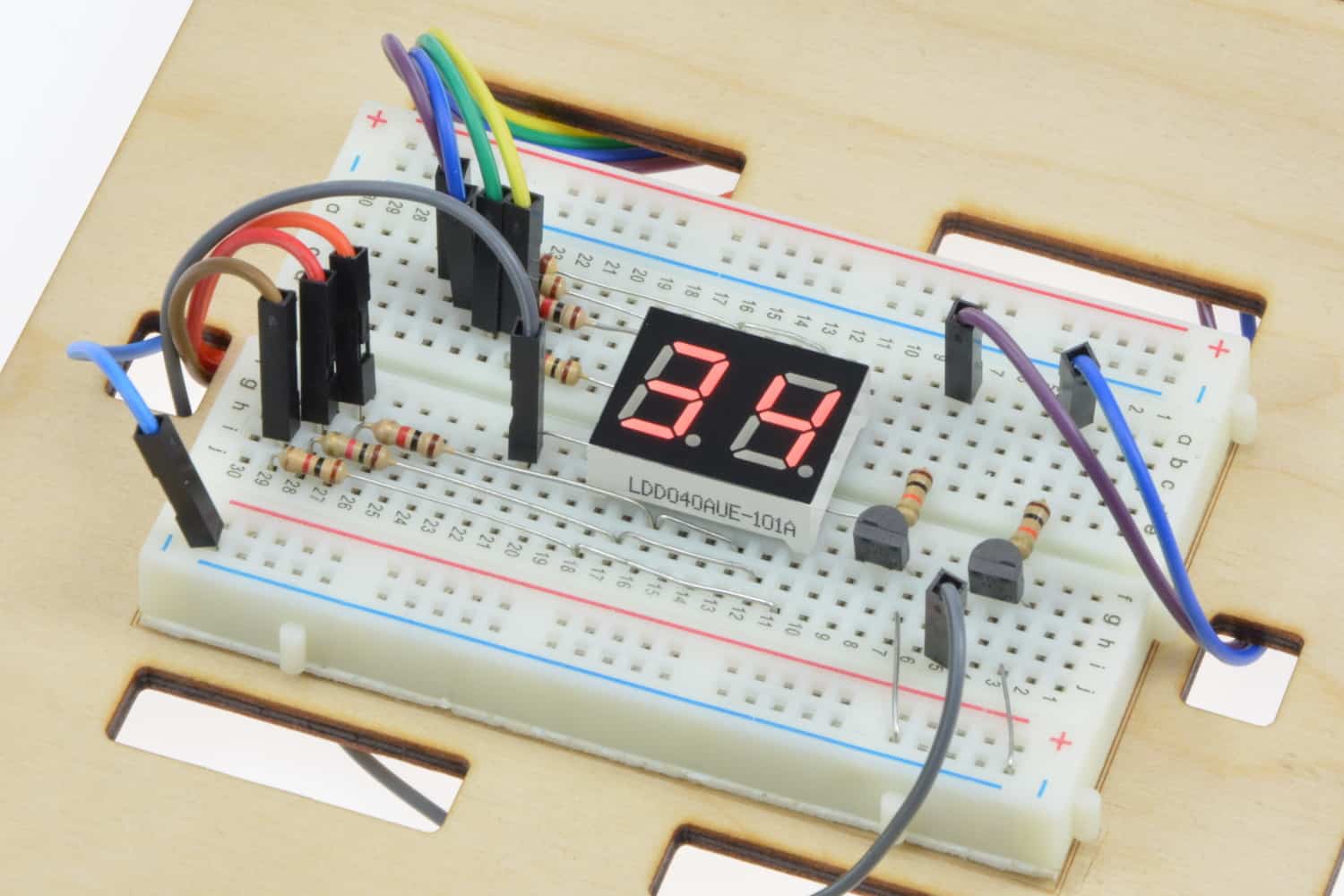 Arduino Kurs Stufe Ii 6 7 Segment Anzeigen Forbot