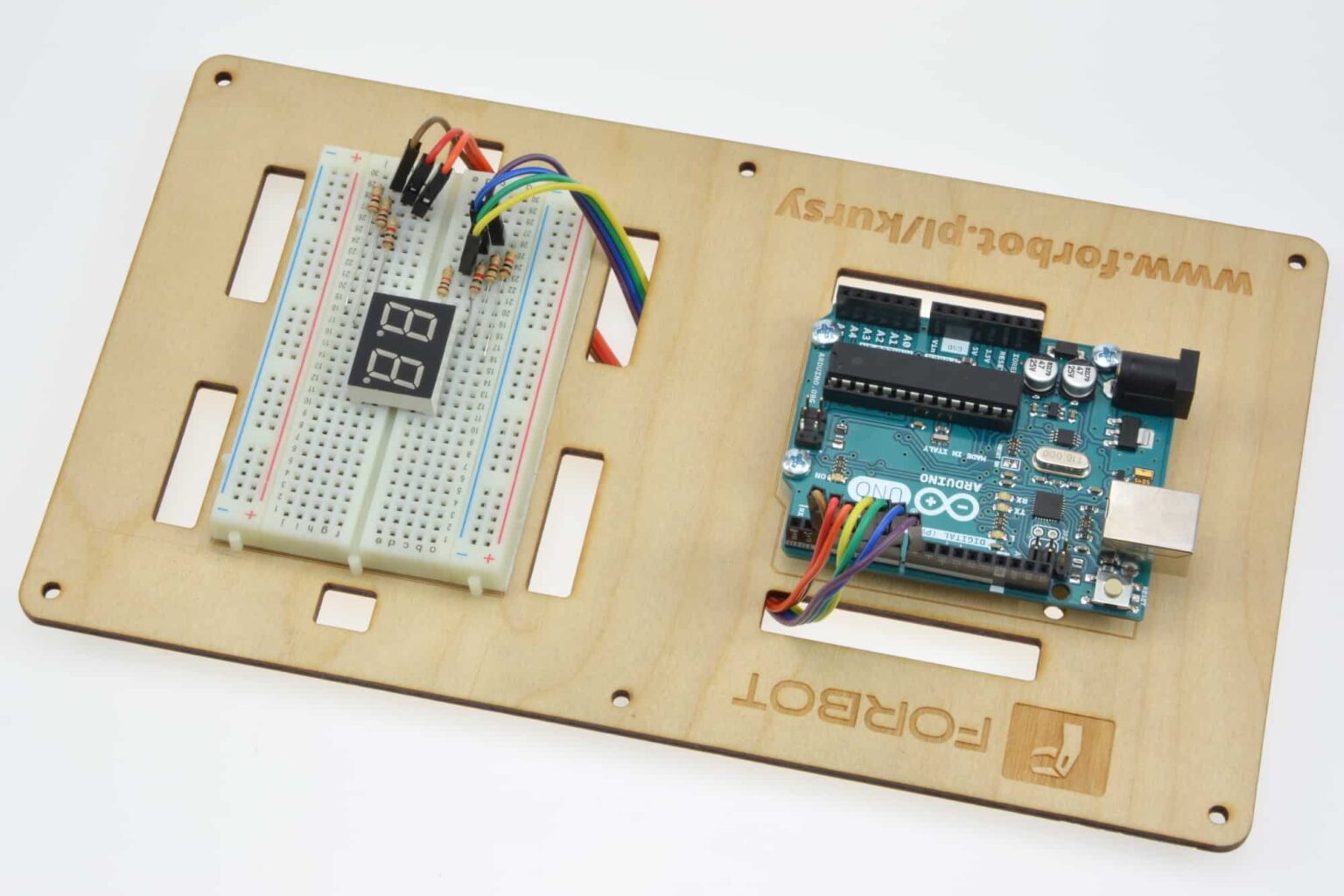 Arduino Kurs Stufe Ii 6 7 Segment Anzeigen Forbot
